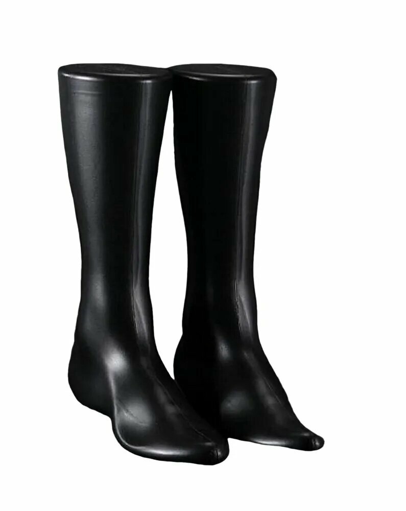 Пара мужских манекен-стоп черного цвета для демонстрации носков и обуви - устойчивые модели для магазина и витрины Прочные держатели