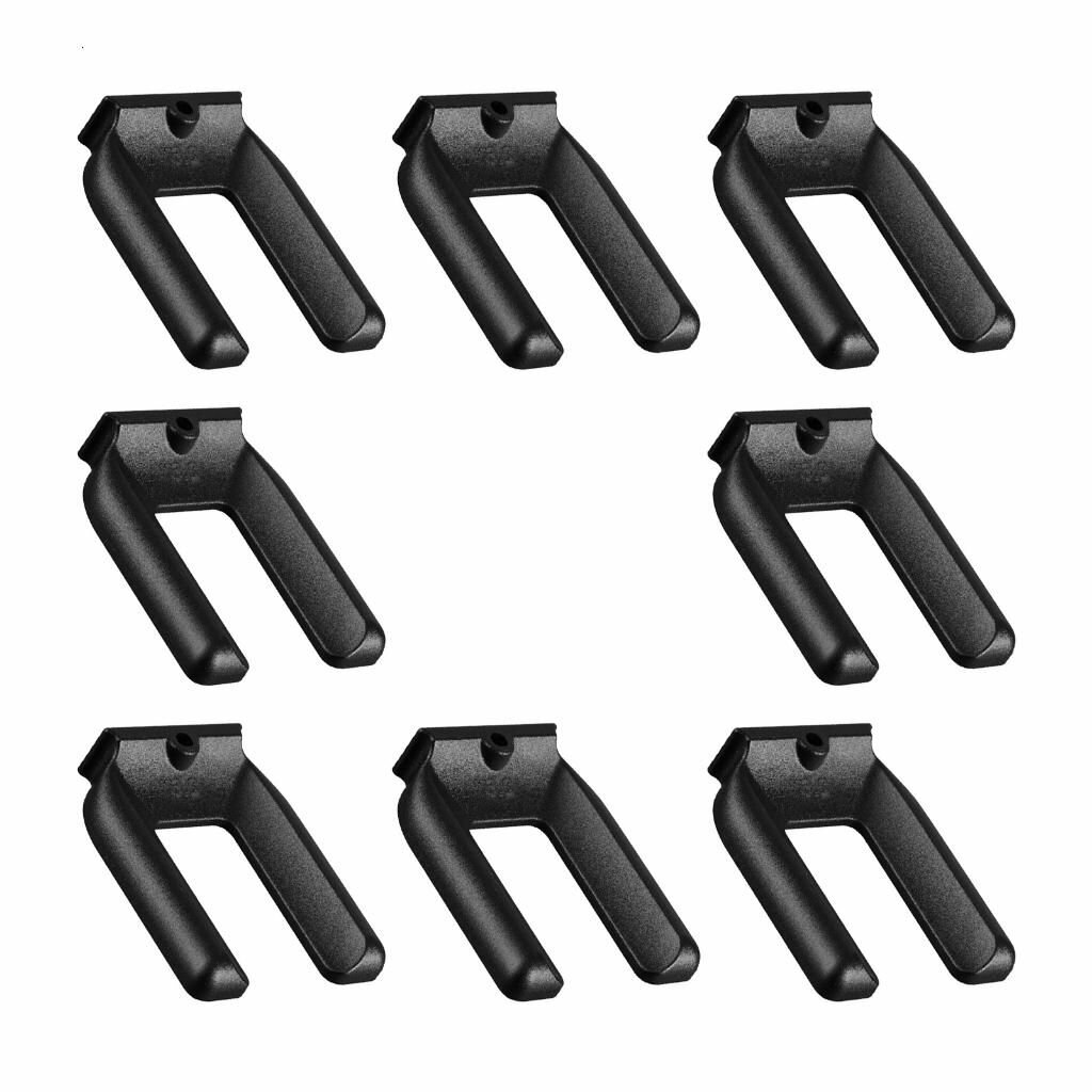 8шт. Фиксатор колеса стула с нескользящим держателем для защиты пола из твердых пород дерева