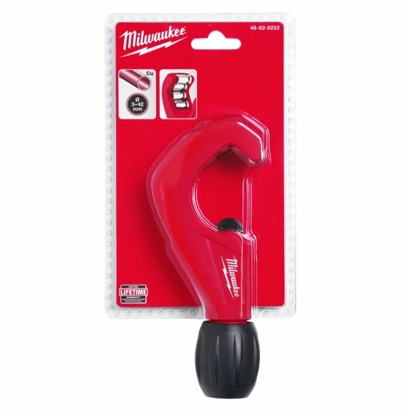 Роликовый труборез Milwaukee, фаскосниматель, для медных труб 48229252