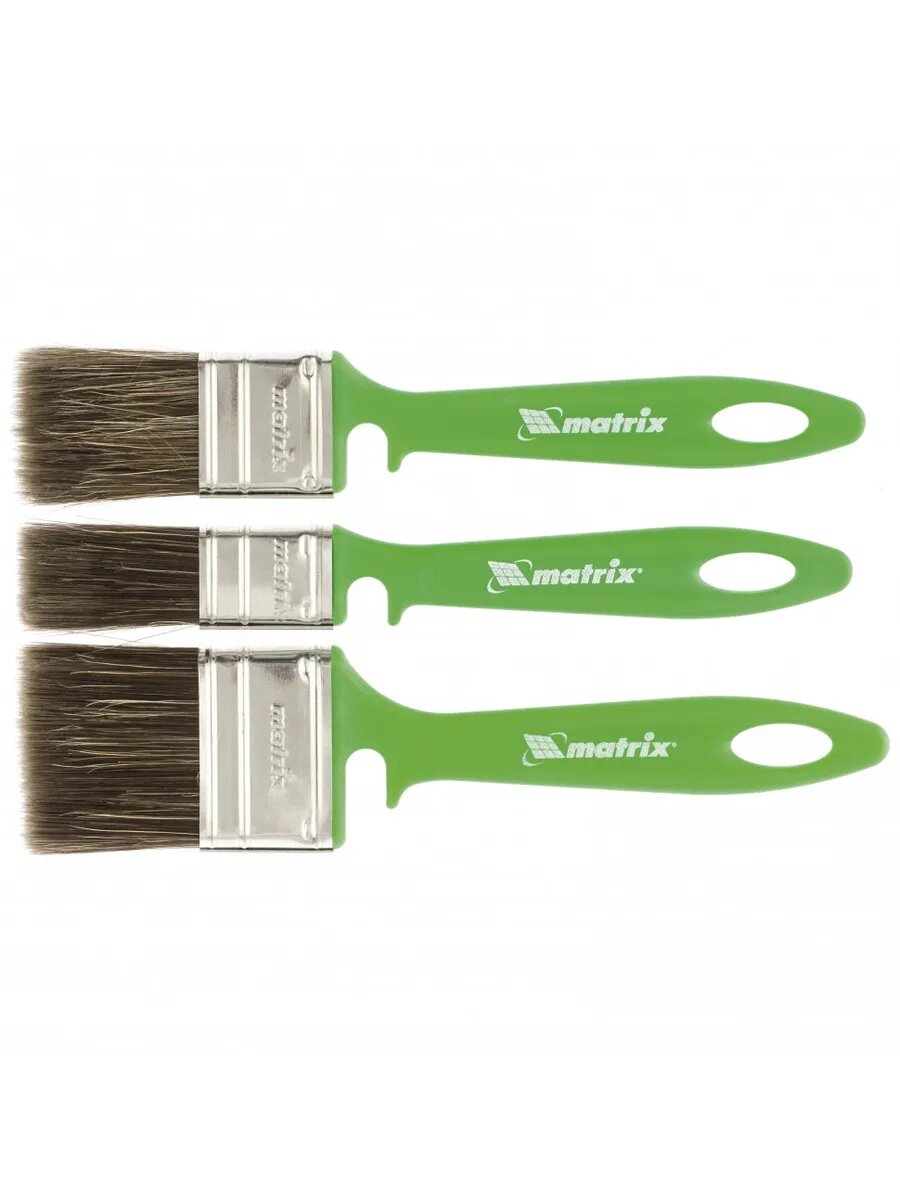 Набор кистей «Работы по дереву» 25 мм, 35 мм, MATRIX, 83379