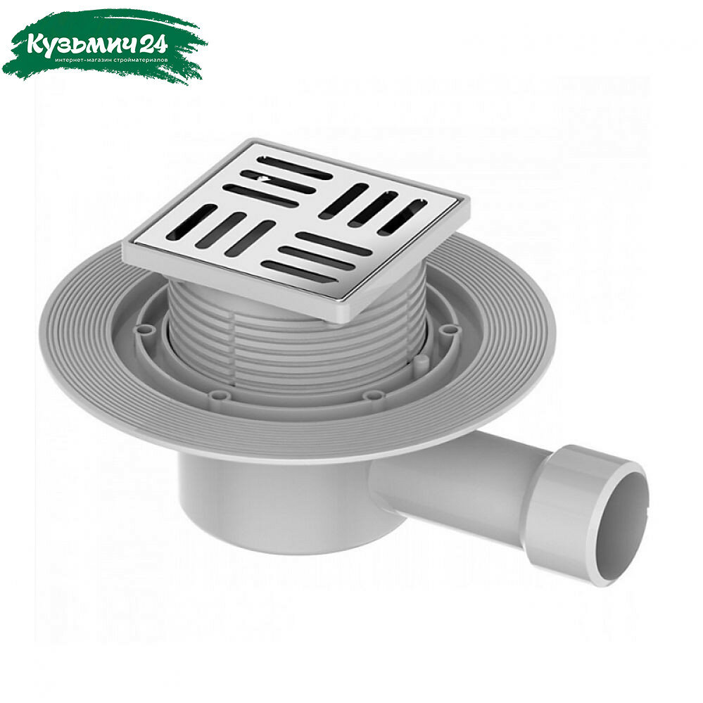 Трап душевой Gappo G81010-5, 100х100 мм нержавеющая сталь, 1 шт.