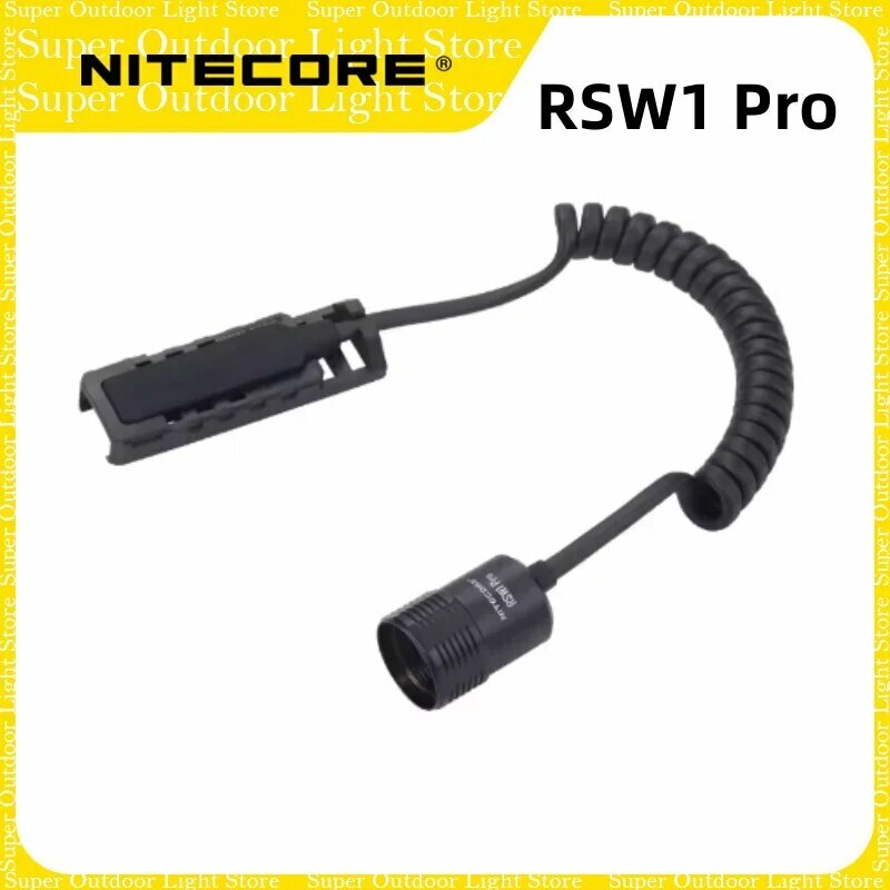 NITECORE RSW1 Pro Фонарик Тактический дистанционный переключатель Адаптер направляющей Пикатинни в комплекте для MH12 PRO MH25 PRO