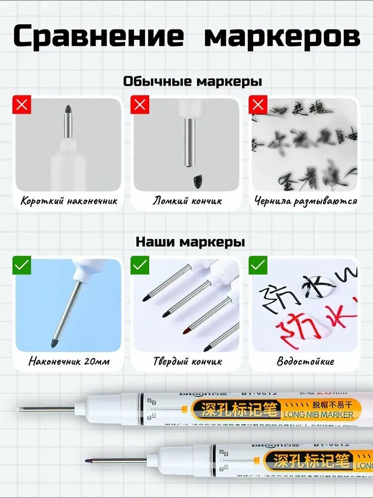 Маркер строительный — фото 1