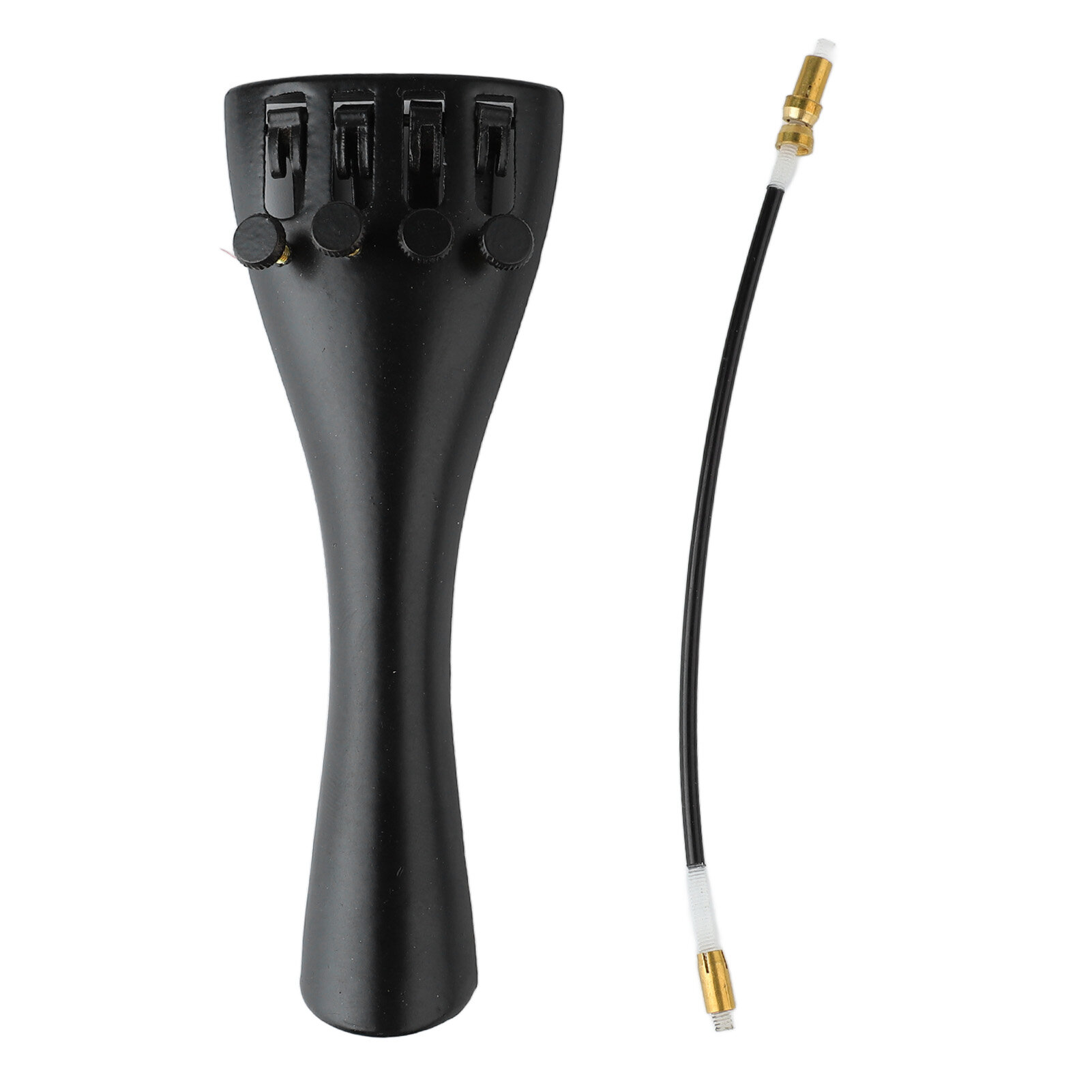 Скрипичный струнодержатель с 4 подстройками из алюминиевого сплава для деталей скрипки 3/4 и 4/4, прочные аксессуары для струнодержателя, простая установка