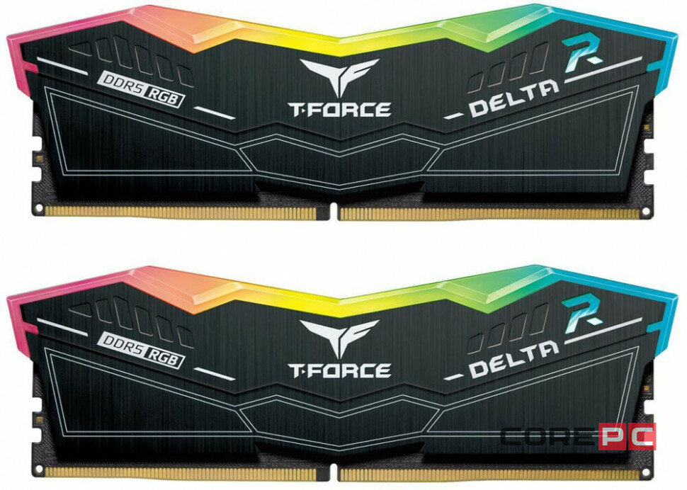 Оперативная память 32 Gb 6600 MHz Team Group T-FORCE DELTA RGB (FF3D532G6600HC34DC01)