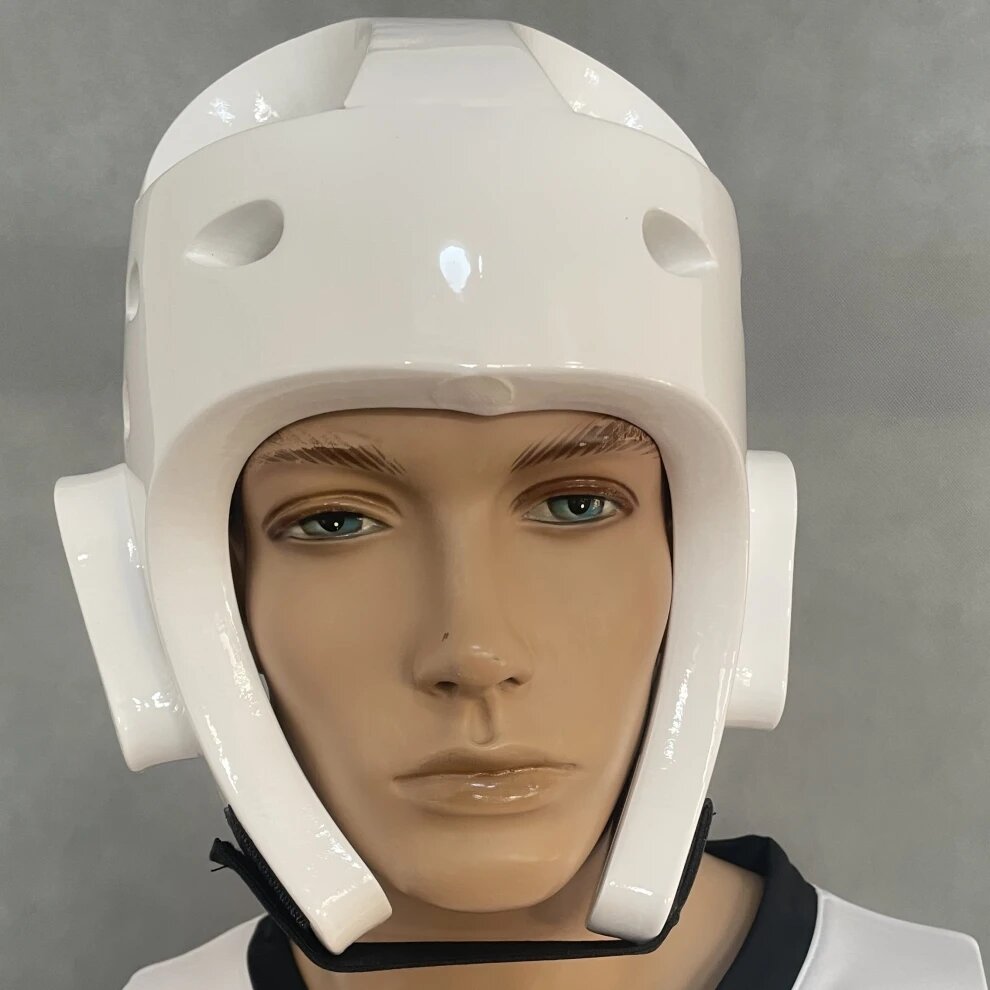 Белый шлем для тхэквондо Белый, XS, White No Logo