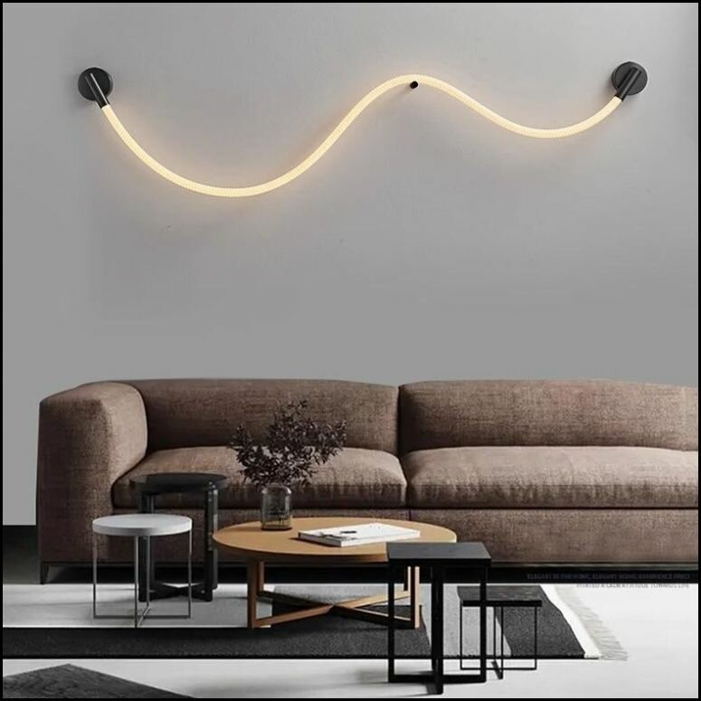 Эксклюзивные длинные бра для настенного монтажа в необходимых зонах