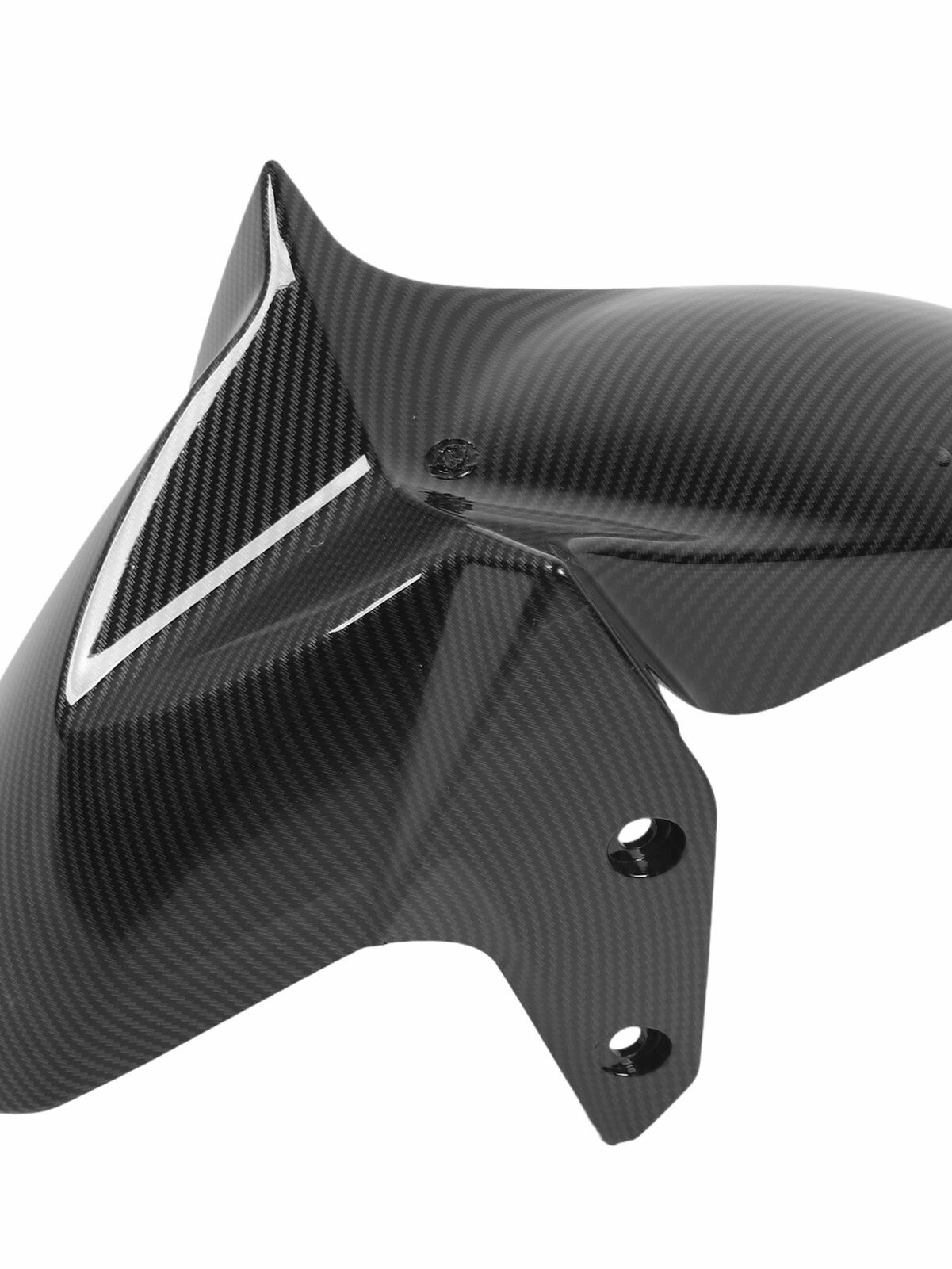 Переднее крыло мотоцикла с рисунком из модифицированного углеродного волокна подходит для 2020-2024 Yamaha NMAX 125 155