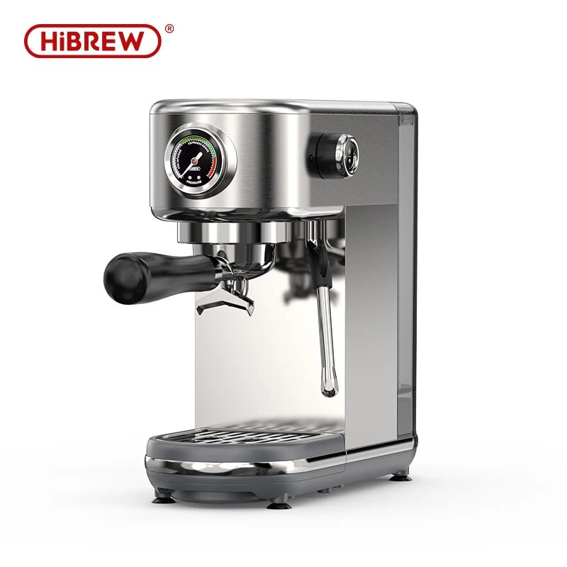 Пол절ноавтоматическая кофемашина для эспрессо HiBREW 20Bar с регулируемой температурой, холодным/горячим напитком, сверхтоящей кофемашиной для капучино H10B
