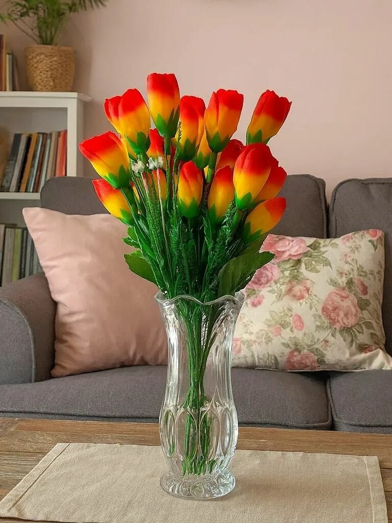 Искусственные цветы Крокусы 1шт.