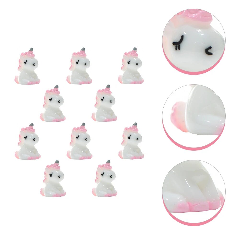 Миниатюрные единороги из смолы iBaseToy