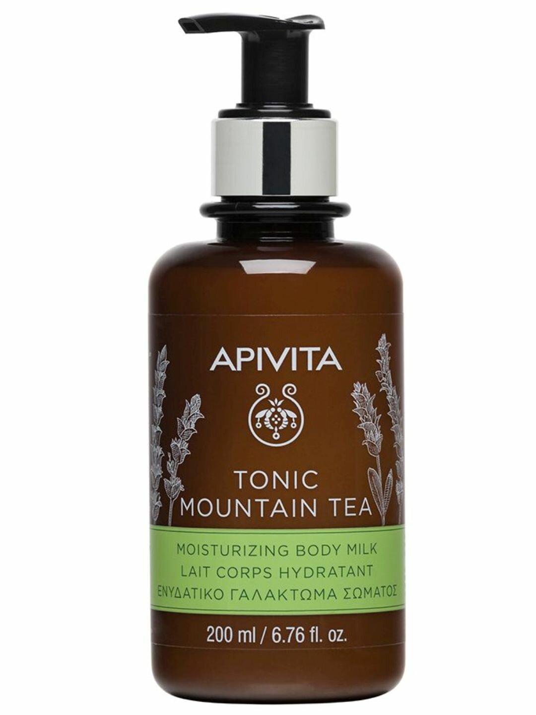 Апивита Молочко для тела Горный чай, 200 мл | APIVITA Body milk