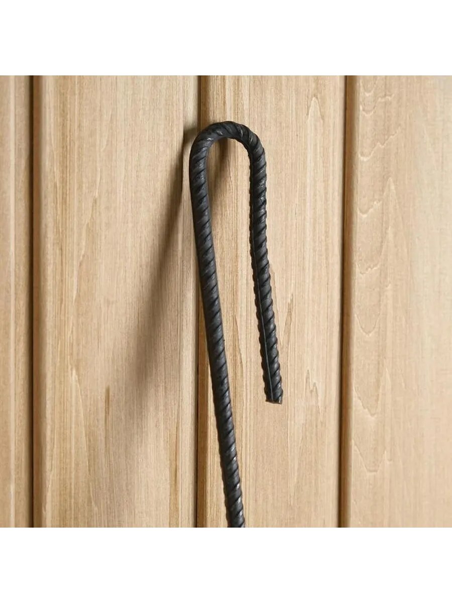 Долговечная металлическая кочерга для камина и мангала