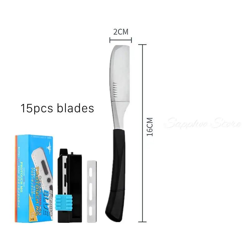 Мужская бритва с 15 лезвиями, Razor and blade setA
