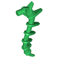 Plant Vine Seaweed / Appendage Spiked / Bionicle Spine, 55236 Green N