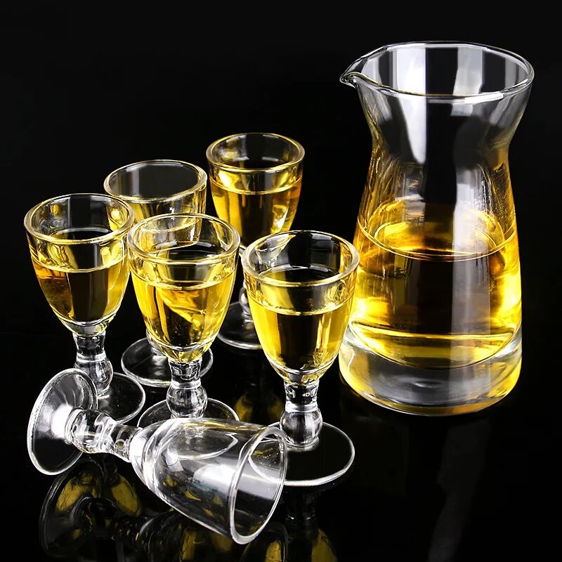 Набор бокалов для коньяка, 7 штук, Цвет: 7pcs set1