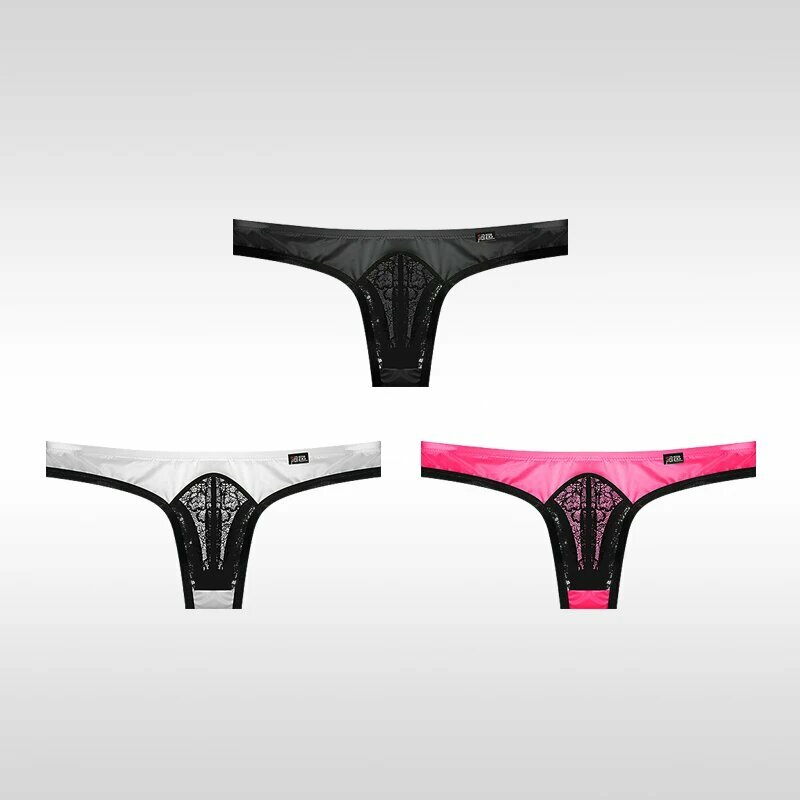 3 шт. мужские стринги Spanx, розовый, 3XL