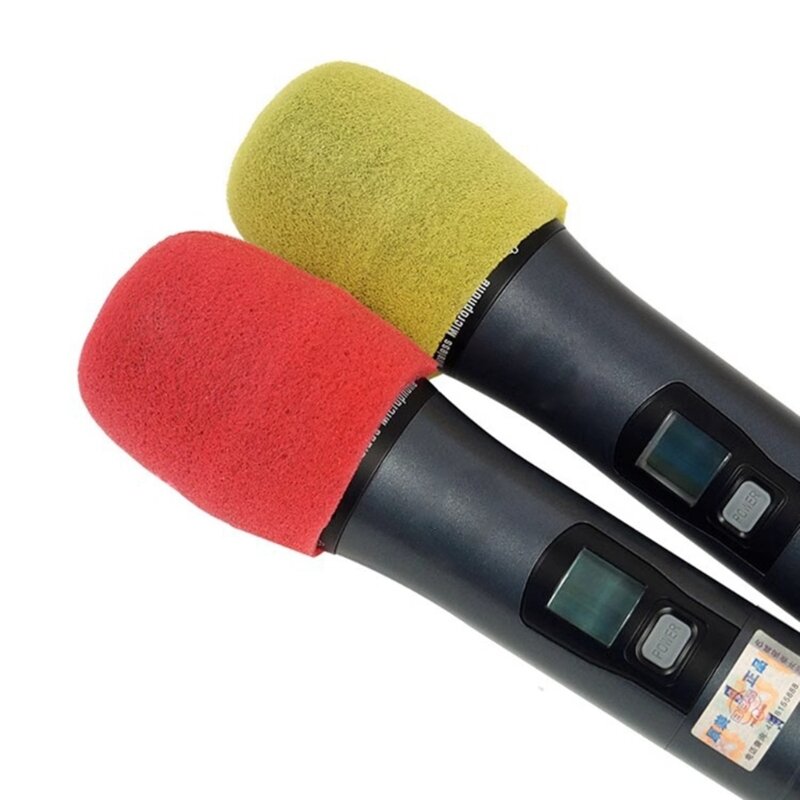 100Pcs Microphones Cover AntiDrop Protections Mic Guard Anti-Spray Windscreen