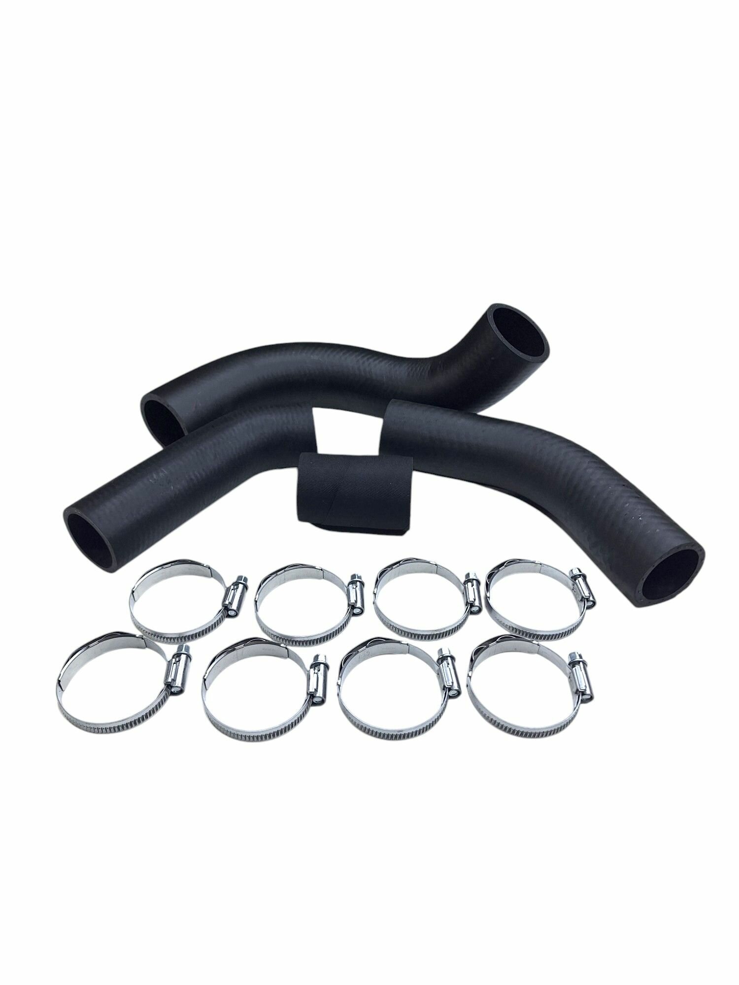 Патрубки радиатора для ГАЗ-2410, 31029 (4шт.) с хомутами, фарер