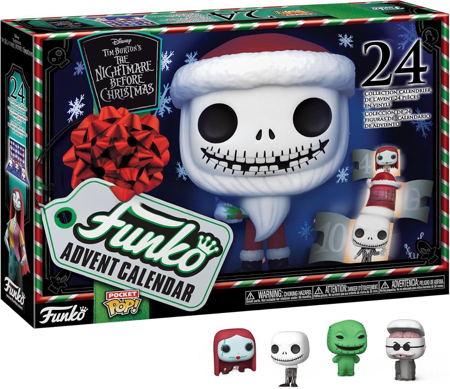 Адвент-календарь Funko POP, Marvel, виниловые фигурки, в праздничных костюмах, 24 шт