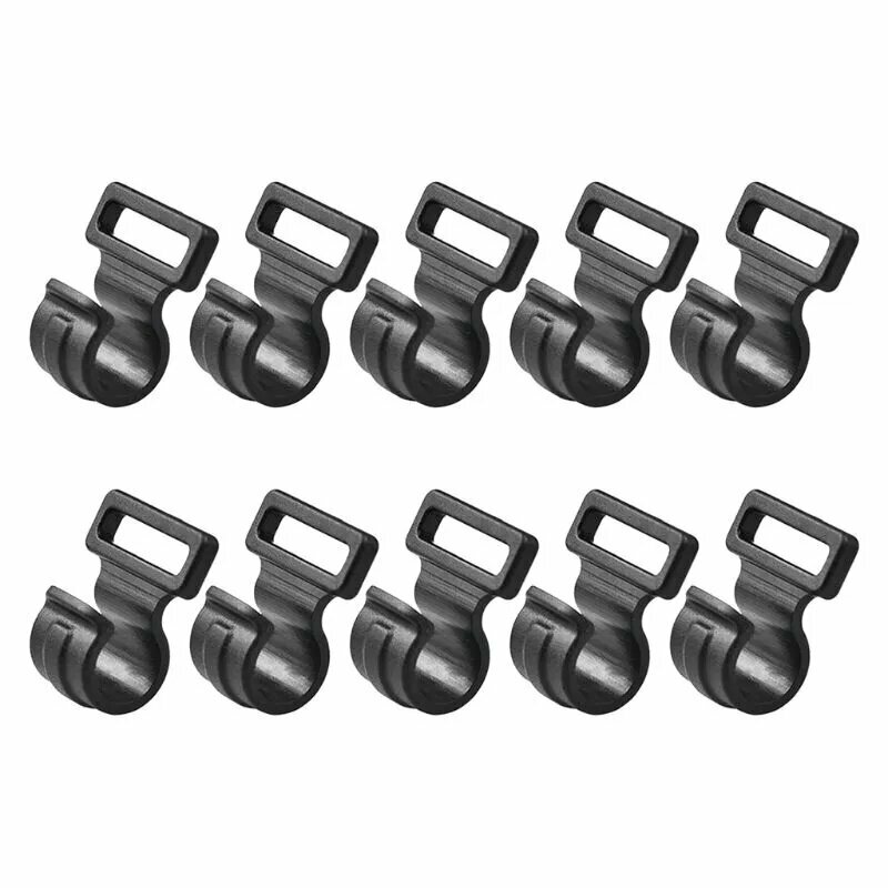 10 шт, крючки для альпинизма в наружной палатке, тип A, размер M, 16*20*12 мм