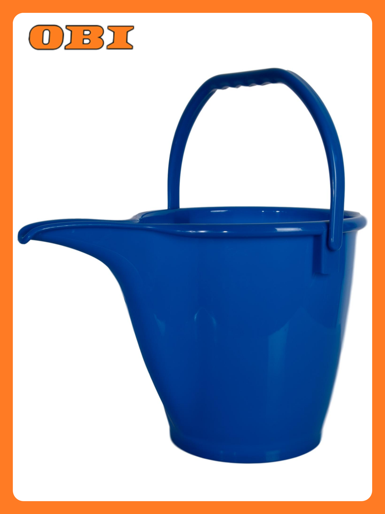 Лейка-ведро садовая пластиковая 10 л в ассортименте