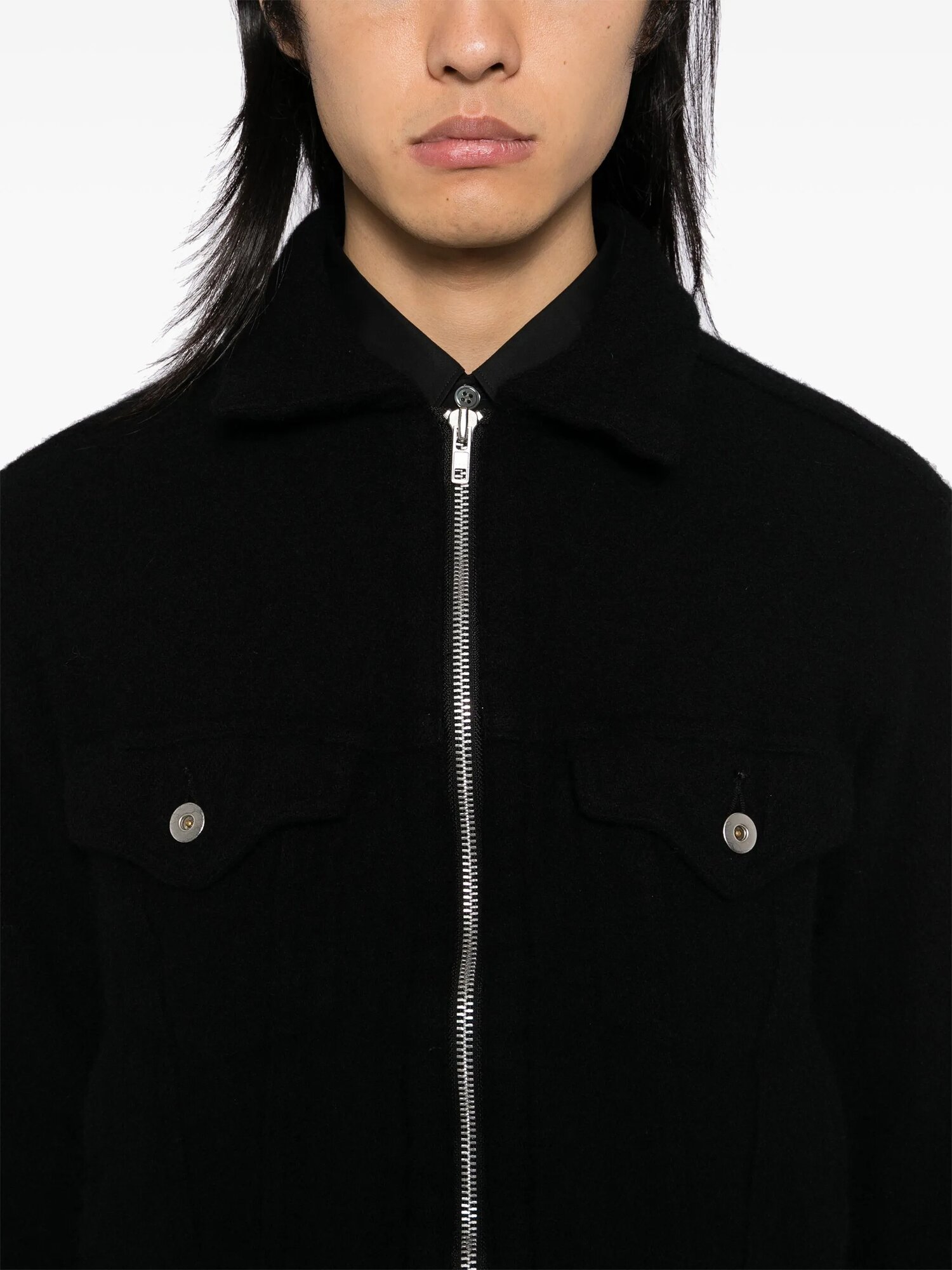 Куртка спортивная BLACK COMME des GARCONS, размер XL, черный — фото 1