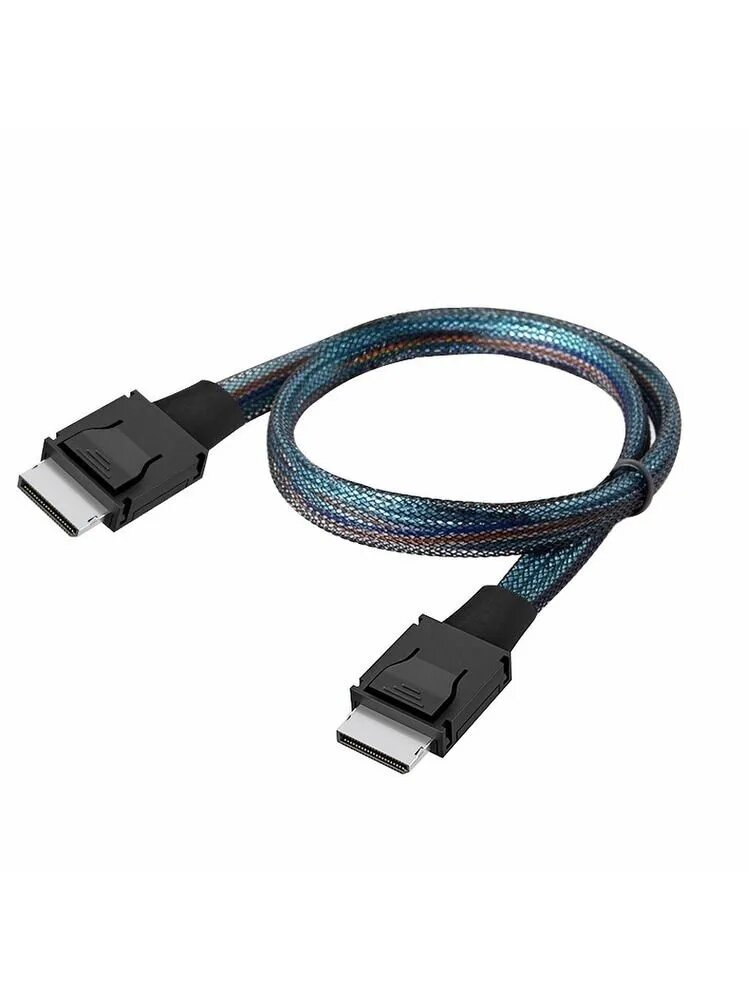 Кабель для компьютерной периферии Mini SAS/Mini SAS, 1 м, черный