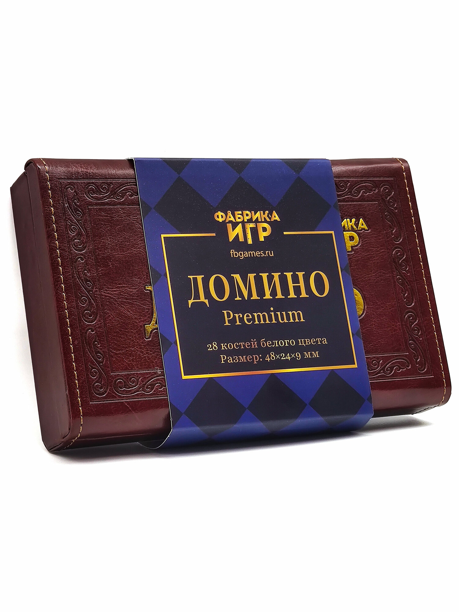 Настольная логическая стратегическая игра Фабрика игр Домино Premium 28 костей