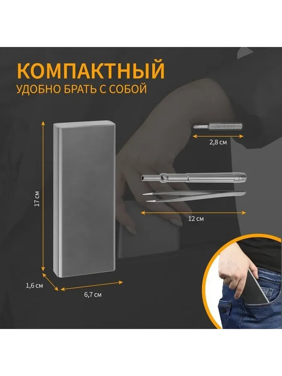 Универсальный набор инструментов для мелких работ