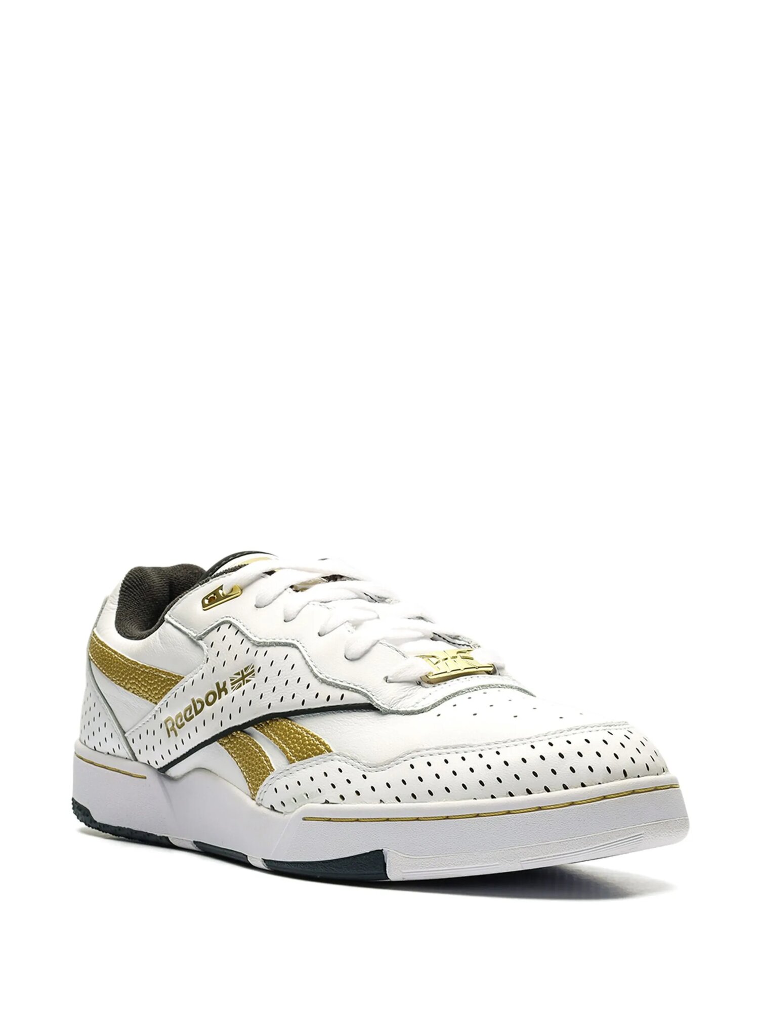 Кроссовки Reebok BB 40000 II, размер 10,5 US, серебристый — фото 1