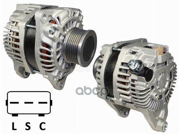 Генератор NISSAN MURANO/NAVARA/PATHFINDER/CABSTAR 2.5TD 06-11 YD25DDTI 12V 150A Sat арт. ST-85-0116