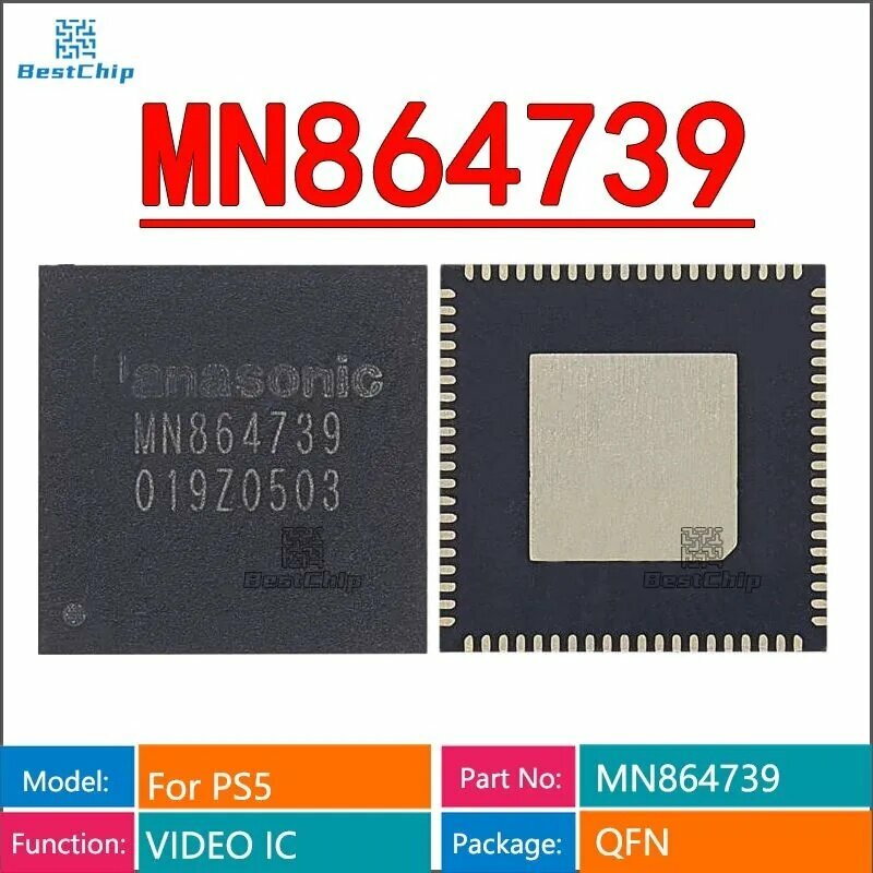 Микросхема видеокодера HDMI MN864739 для консоли Panasonic Sony PS5