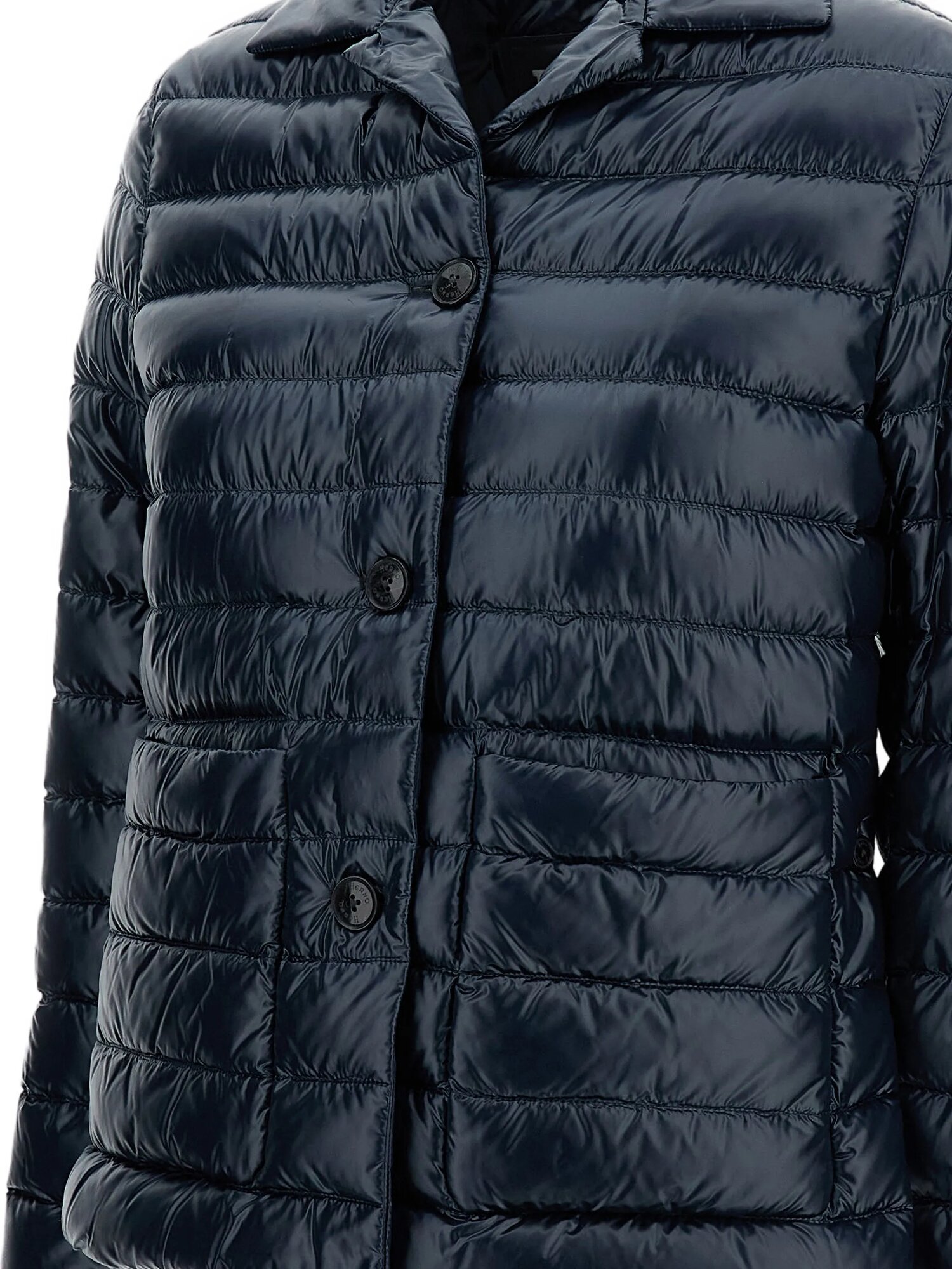 Куртка Herno Quilted puffer jacket, размер 46, blue — фото 1