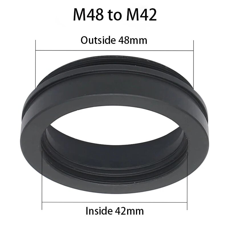 Переходное кольцо M48-M42, Outer 48 Inner 42mm