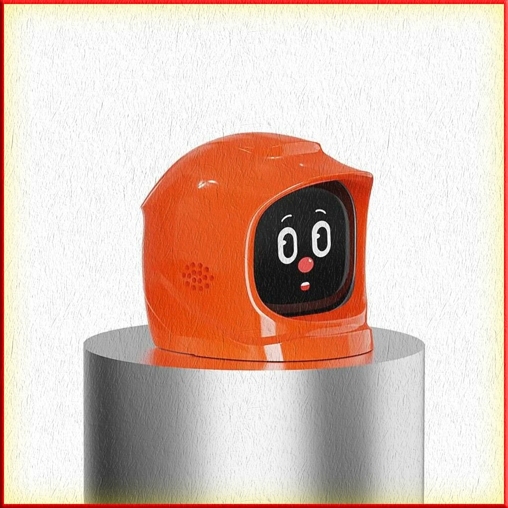 MANGOGO Умный автомобильный робот-компаньон Интерактивный гаджет для авто с 60+ эмоциями и крутым дисплеем