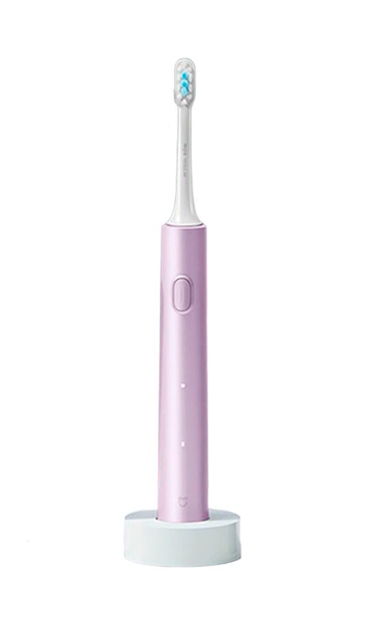 Электрическая зубная щетка с беспроводной зарядкой Mijia Sonic Electric Toothbrush T302, 2W, IPX8, Фиолетовый