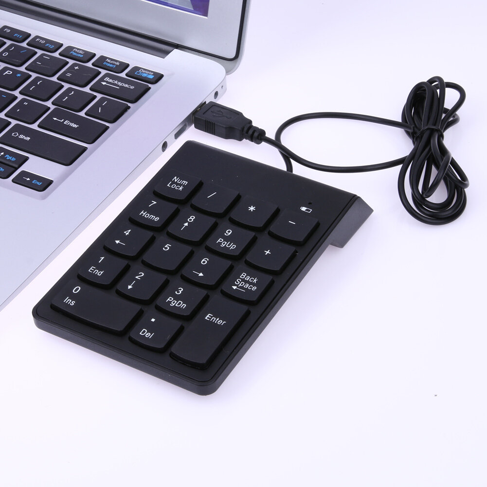 Мини-клавиатура цифровая USB, 18 клавиш, для текста и игр
