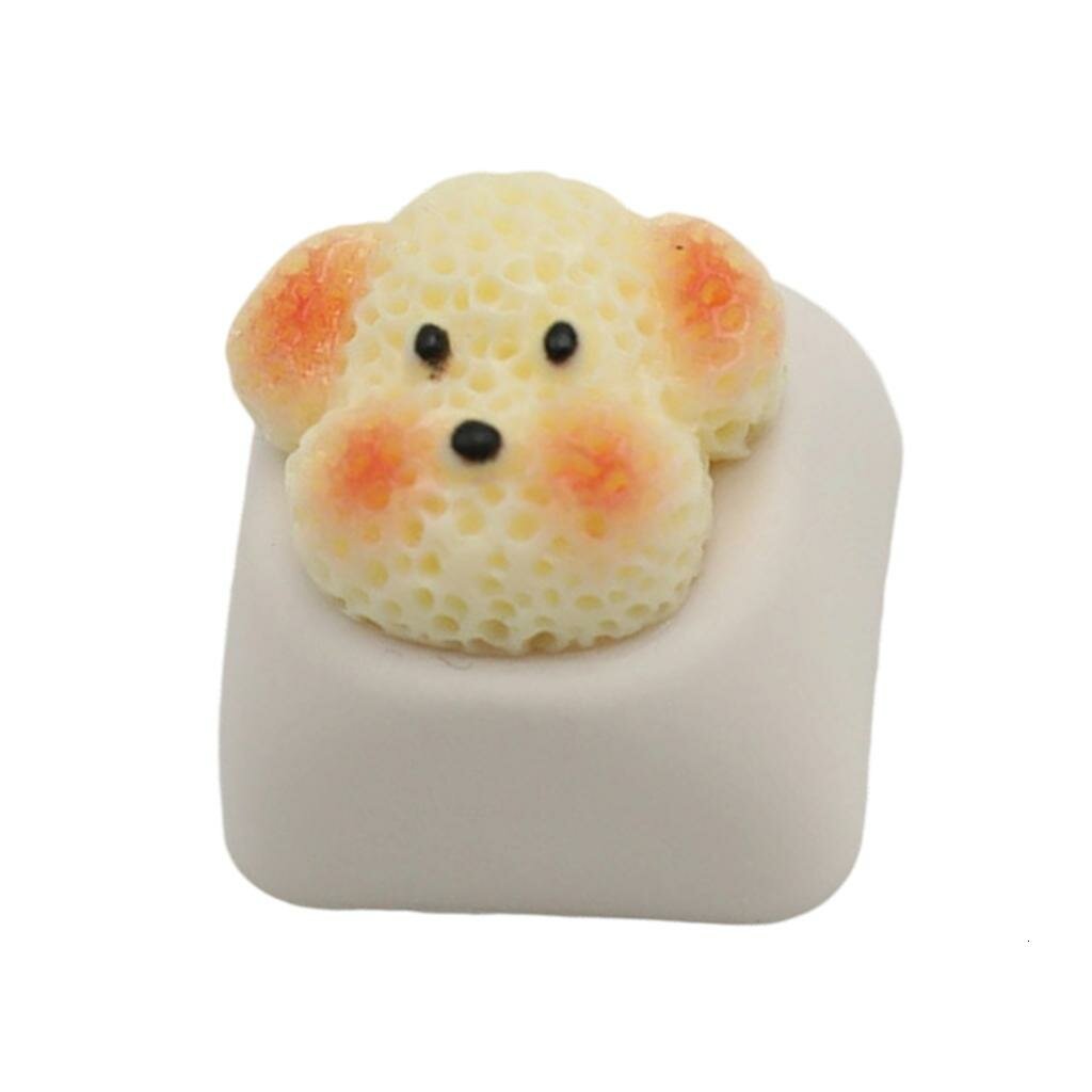 Уникальные фигурные кейкапы для механической клавиатуры, Желтый