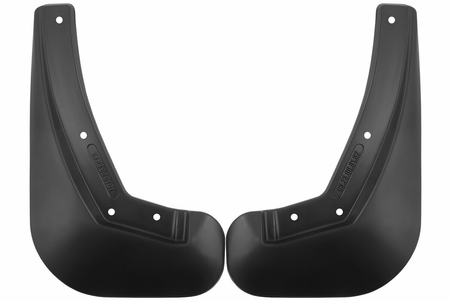 Брызговики передние для KAIYI X3 2020-н. в, 2 шт.(optimum) в пакете, NLF. AN0601. F3