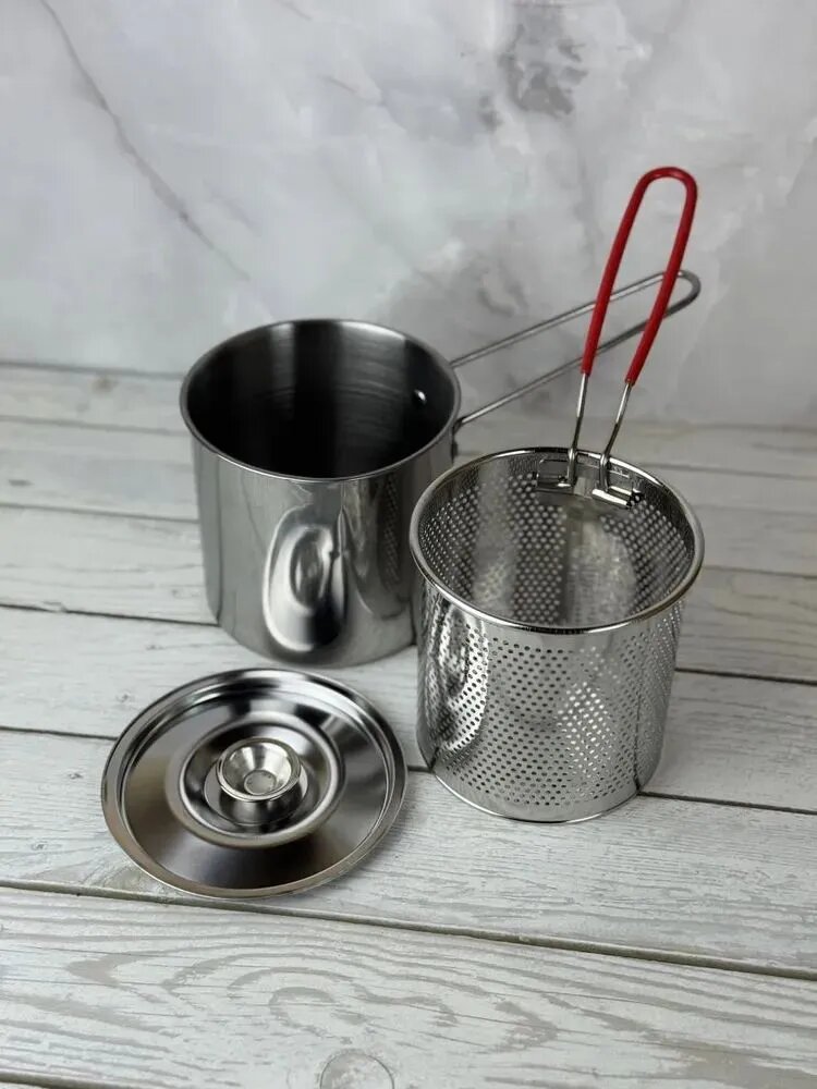 Фритюрница мини со съемной чашей 1,2 л LH-340