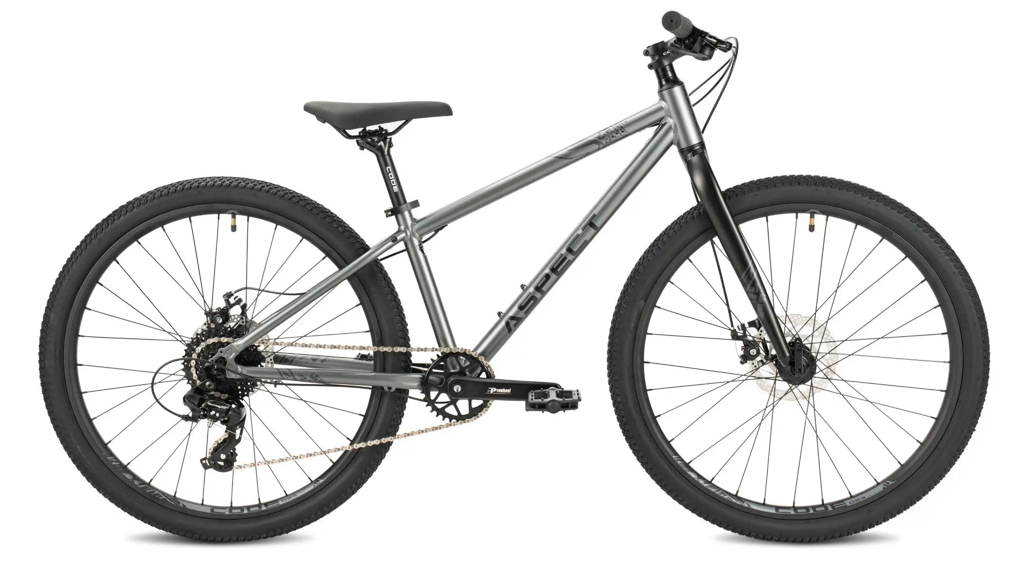 Велосипед Aspect Air Lite 26 2026 (XS (14,5"), Серый)
