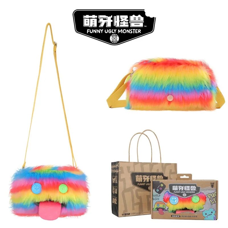 Funny Ugly Monster Crossbody Bag Карманная сумка
