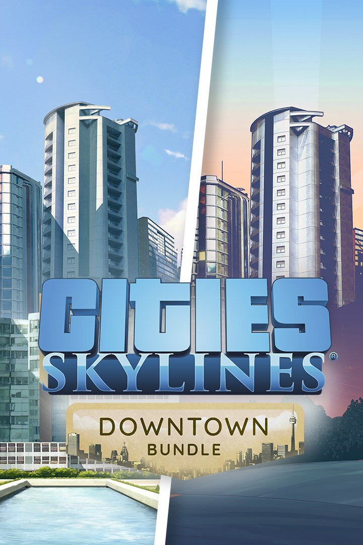 Cities: Skylines - Downtown Bundle — дополнение (DLC) для Xbox / Microsoft Store · Xbox Series X|S · цифровой ключ · нужна базовая игра