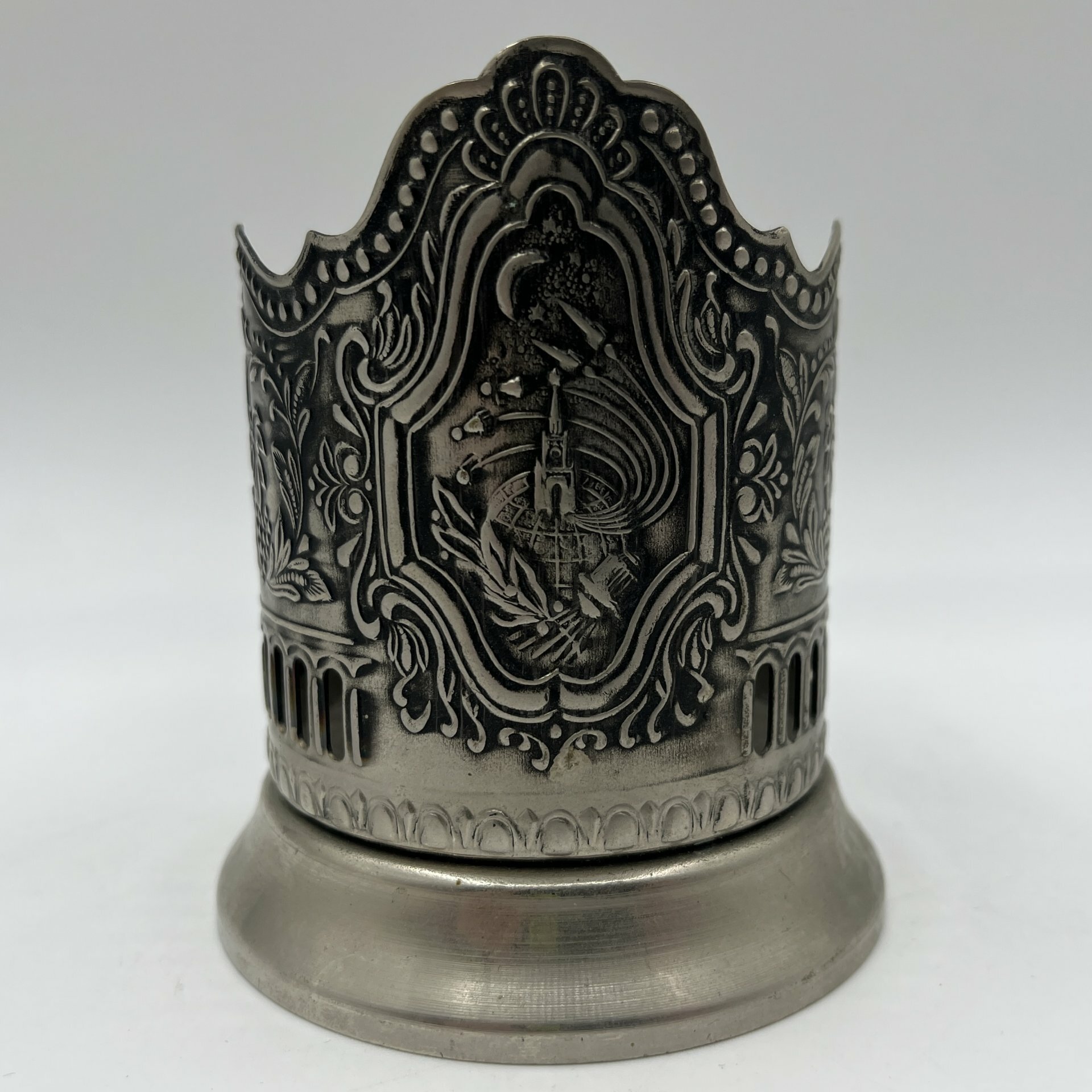 Подстаканник "Советский космос", мНЦ (медь-никель-цинк)