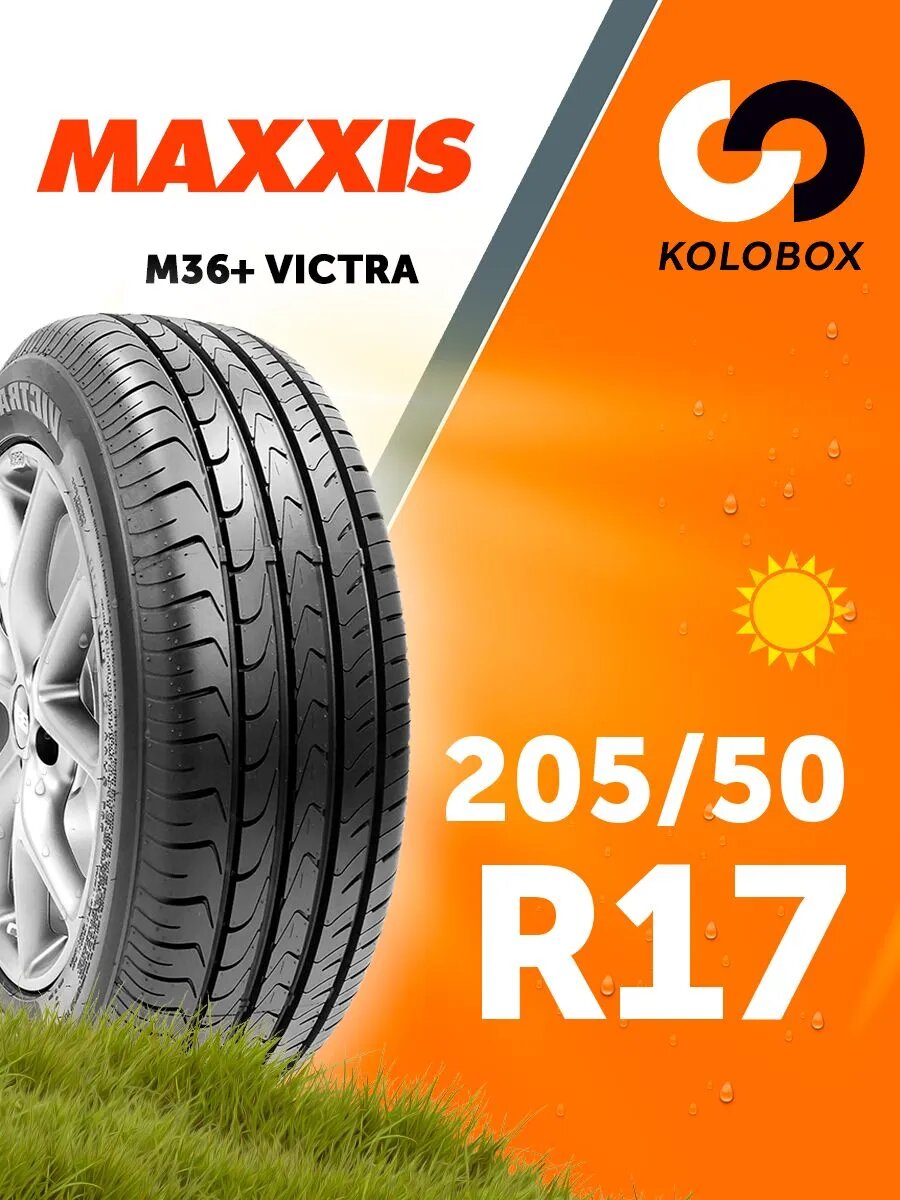 Шины летние 205/50R17 93W M36+ Victra (RFT)