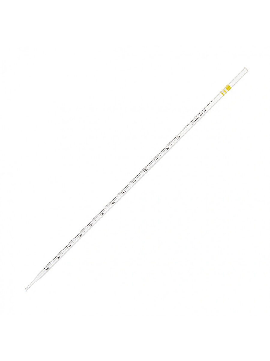 Пипетка серологическая 1 мл, полистирол, индивидуальная упаковка, стерильная (100 шт/уп), ApexLab