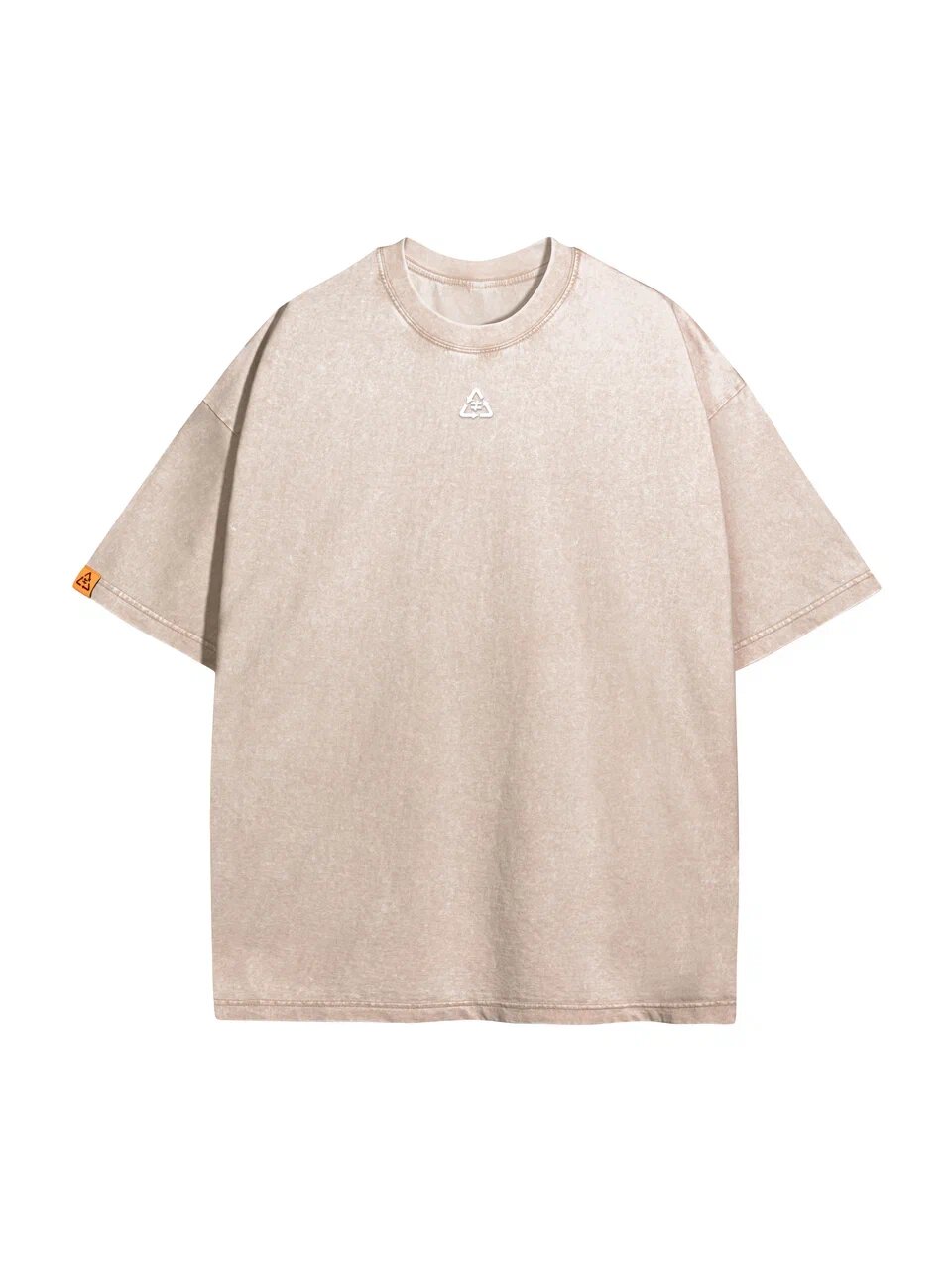 Футболка "STONE WASHED BEIGE" (ВАРЕНАЯ, БЕЖЕВЫЙ)