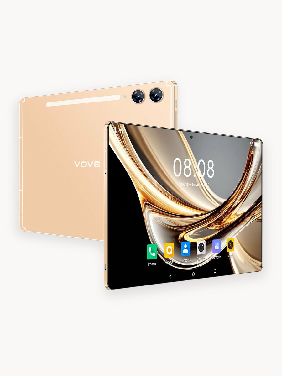 Игровой планшет S10 Ultra Helio G99 16ГБ+1ТБ, экран 11,6", 90Гц, розовое золото--выбор для экономных покупателей!