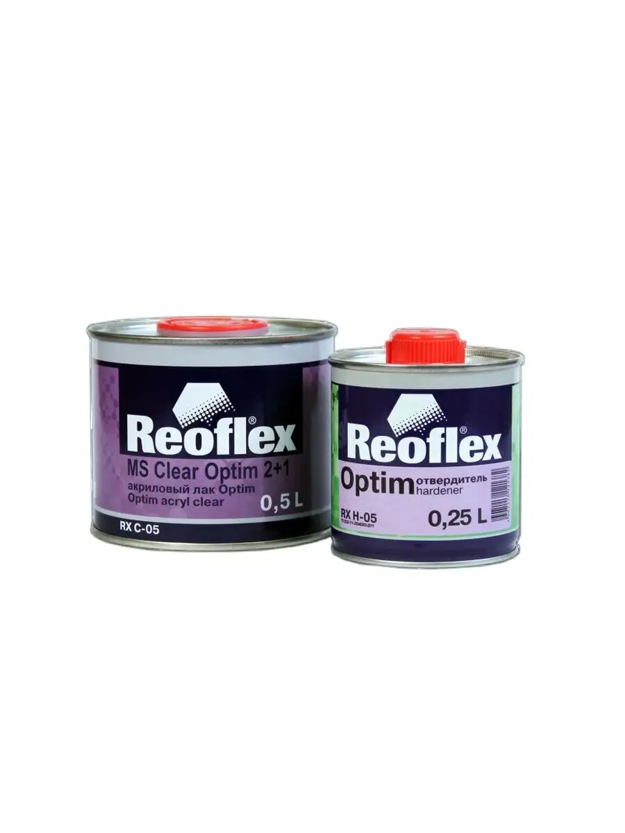 Reoflex Лак MS OPTIM 2+1 (0,5л+0,25л)